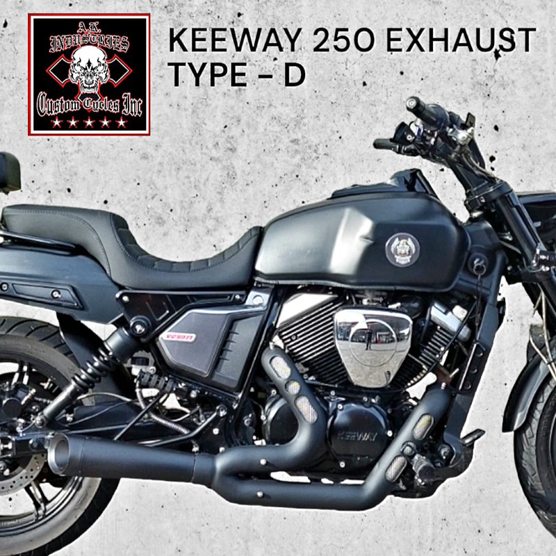 Jual Knalpot Keeway 250Fi/Geronimo type D | Shopee Indonesia