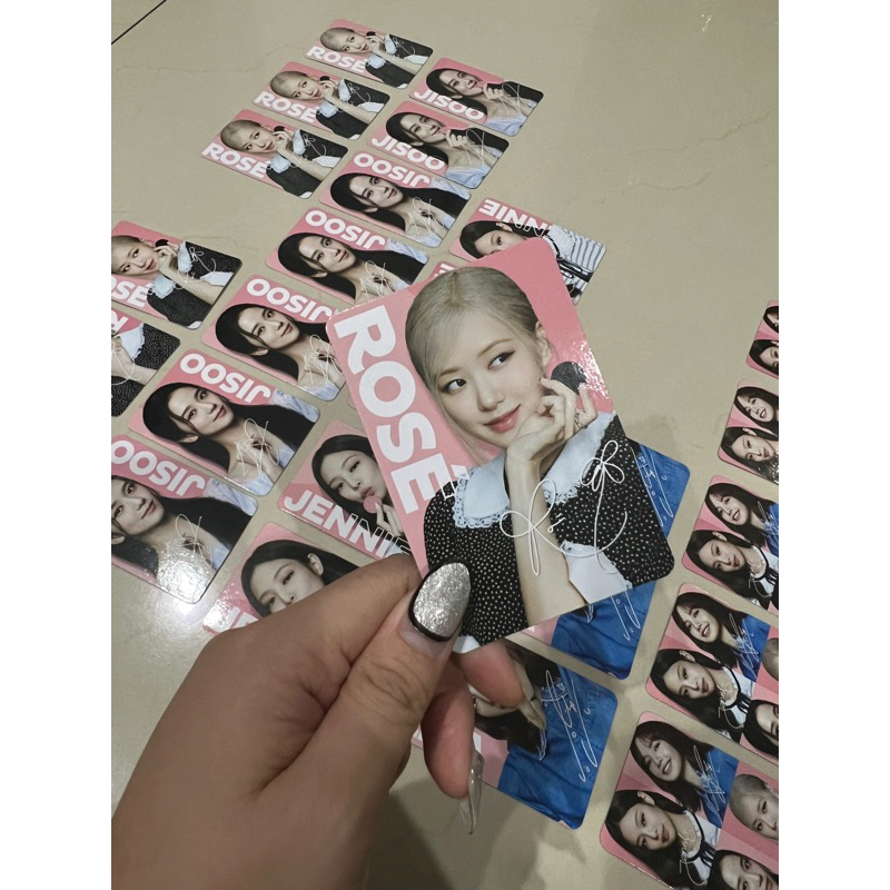 Jual Photocard Oreo Blackpink jennie jisoo lisa rose | Shopee Indonesia