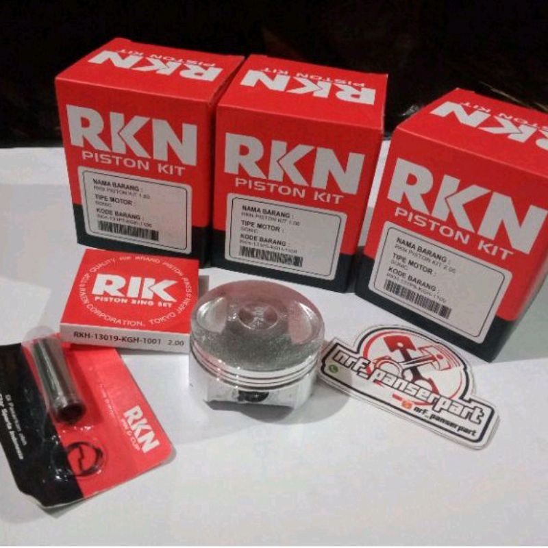 Jual PISTON KIT CS1/SEHER SET RING HONDA CS1 /SONIC LAMA CS-1/CS 1 OS ...