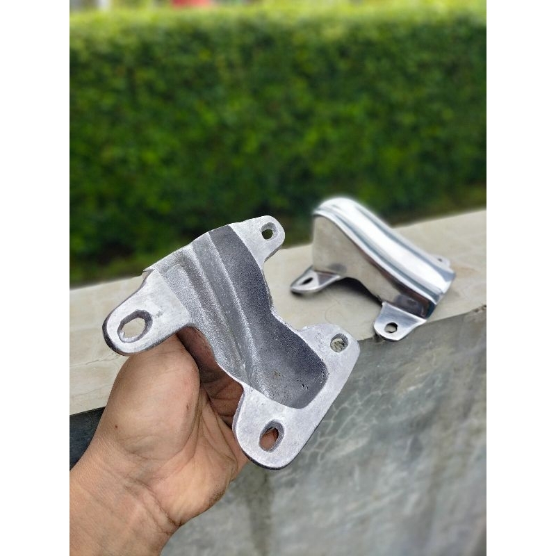 Jual pangkon dudukan lampu stop v80 stoplamp v80 belakang cb bsa cor ...