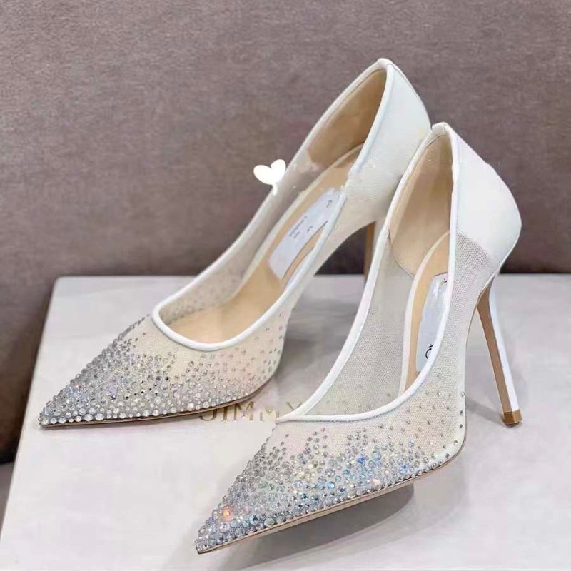 Jual [PREMIUM]Heels Wedding Lace Bride Sepatu tinggi Pesta Classic ...