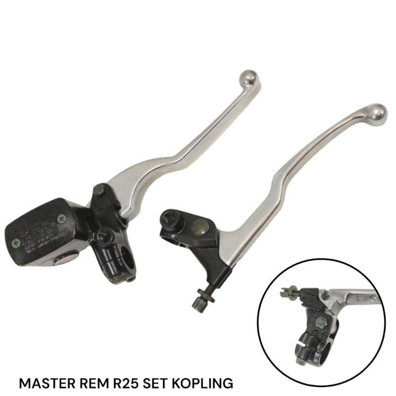 Jual Master Rem R25 Set Kopling Kiri Kanan Universal R25 R15 Vixion ...