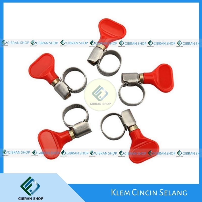 Jual KLEM KUPING 7/8 INCH HOSE CLAMP CINCIN SELANG GAS REGULATOR DAN ...