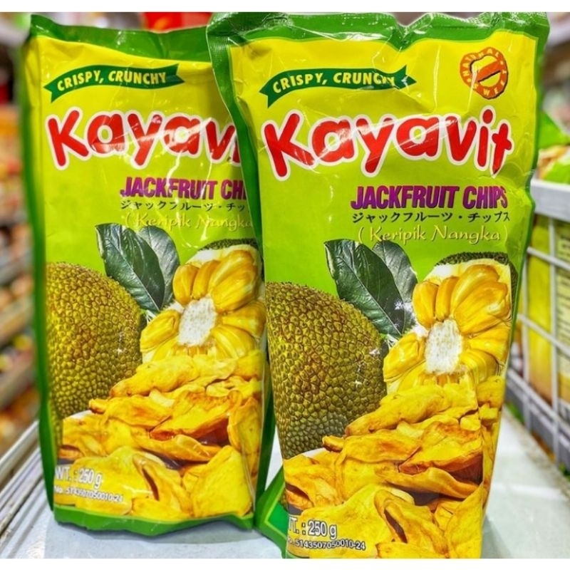 Jual Keripik Nangka Kayavit / Jackfruit Chips / Kripik Nangka / Makanan ...