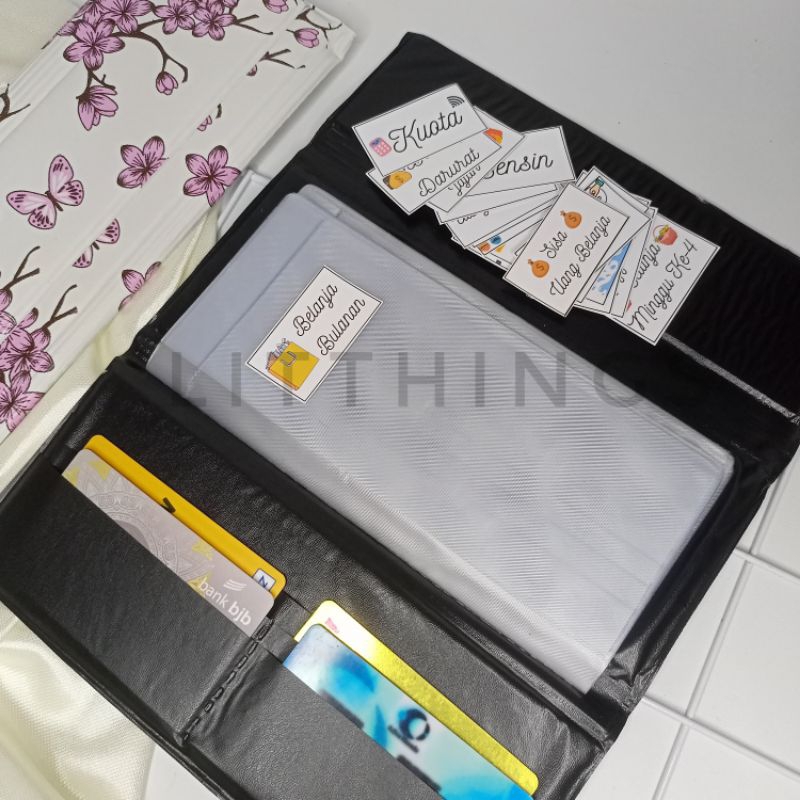 Jual (Stiker) Dompet Pengatur Keuangan Bulanan Wallet Organizer ...