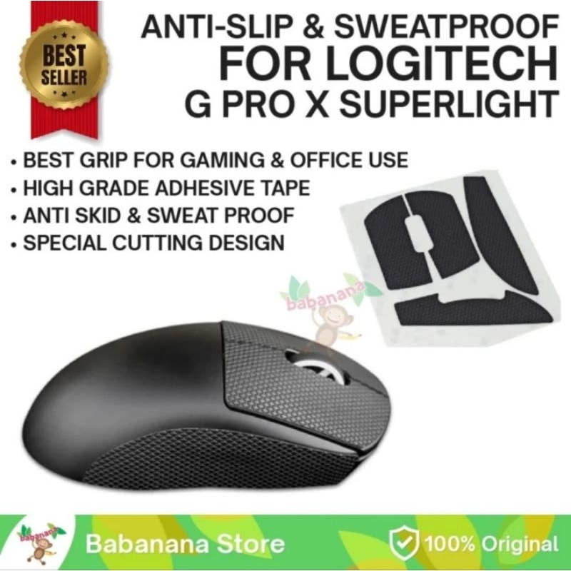 Jual Stiker Non Slip Mouse Logitech G PRO X SUPERLIGHT Sweatproof Anti ...