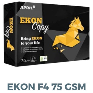 Jual Kertas HVS Ekon F4 75 grm 1 rim Murah | Shopee Indonesia