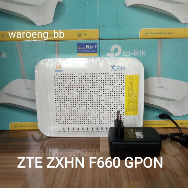 Jual ROUTER GPON ZTE ZXHN F660 | Shopee Indonesia