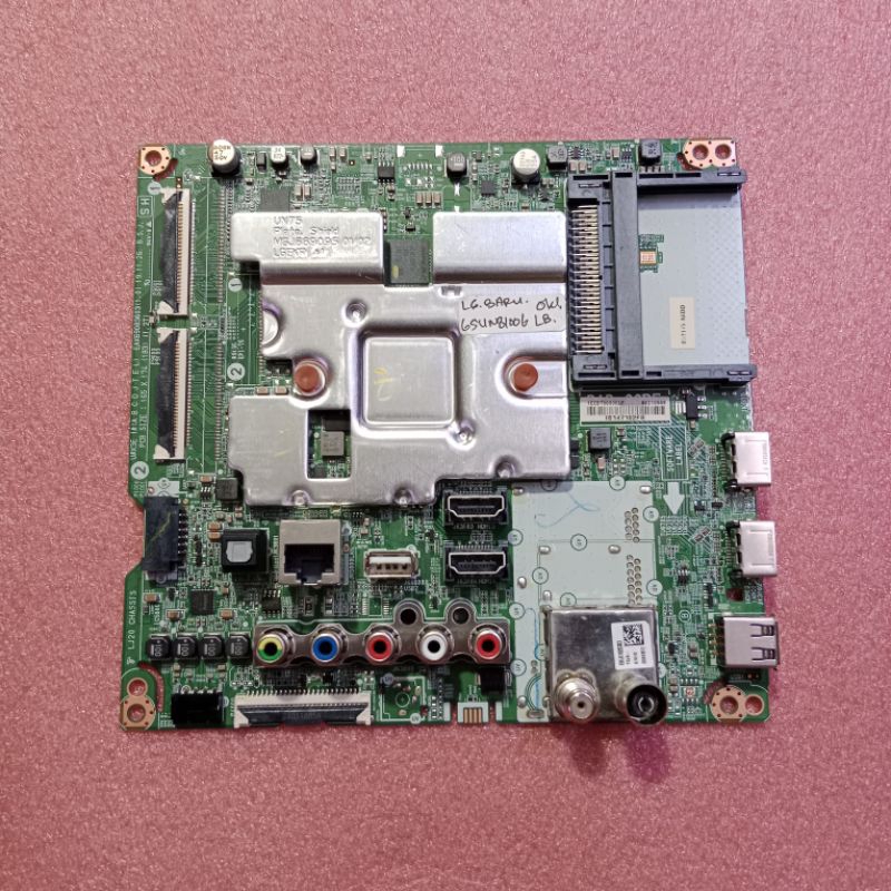 Jual MAINBOARD MESIN TV LED LG 65UN81006LB - MB MODUL MOTHERBOARD TV ...