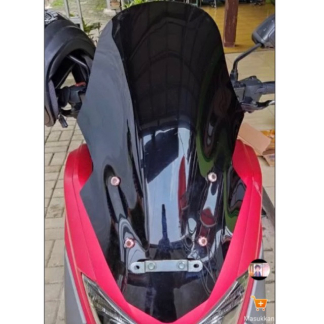 Jual Visor nmax old new - Windshield nmax old & new tinggi 2015-2019 ...