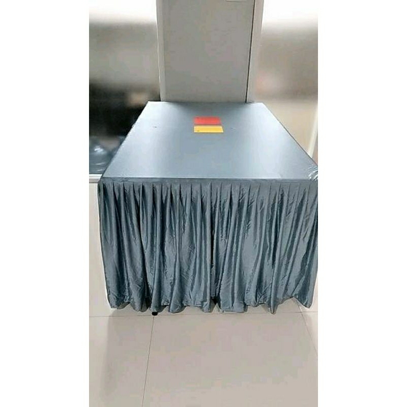 Jual DEKORASI MEJA/SKRITING MEJA/ROK MEJA REMPEL RUMBAI MEJA TERBUAT ...