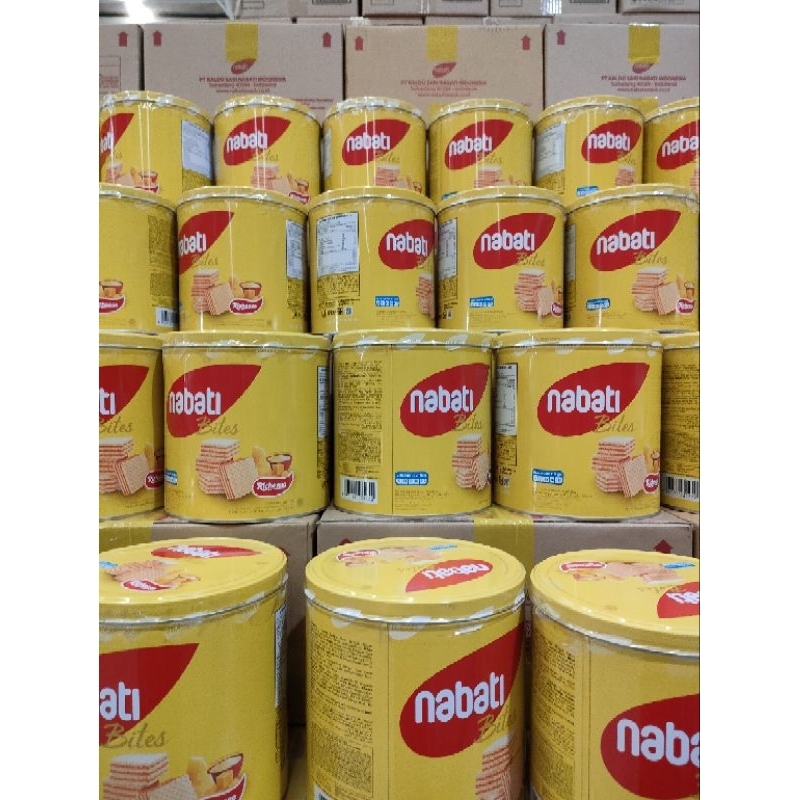 Jual ROTI KALENG NABATI WAFER 320GRAM | Shopee Indonesia