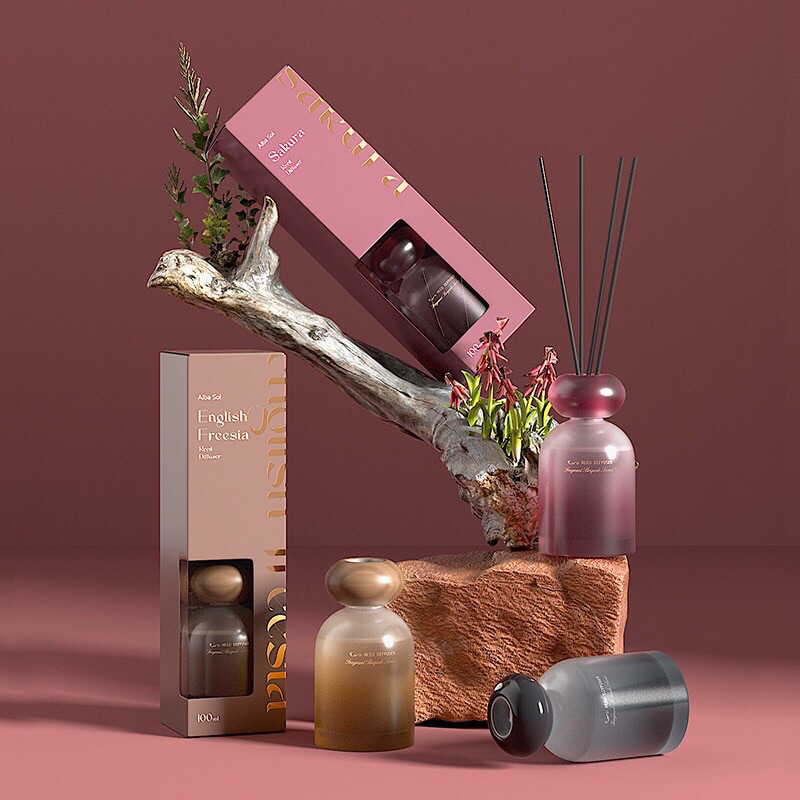 Jual KKV - Alba Sol Reed Diffuser Pengharum Ruangan Aromaterapi Bunga ...