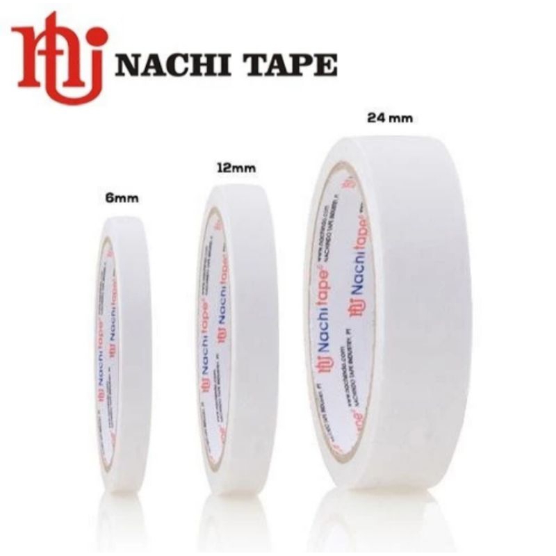 Jual Double Tape Nachi Original Super Lengket / 1 Buah Double Tape 6m 12mm 48mm 10 Yard | Shopee ...