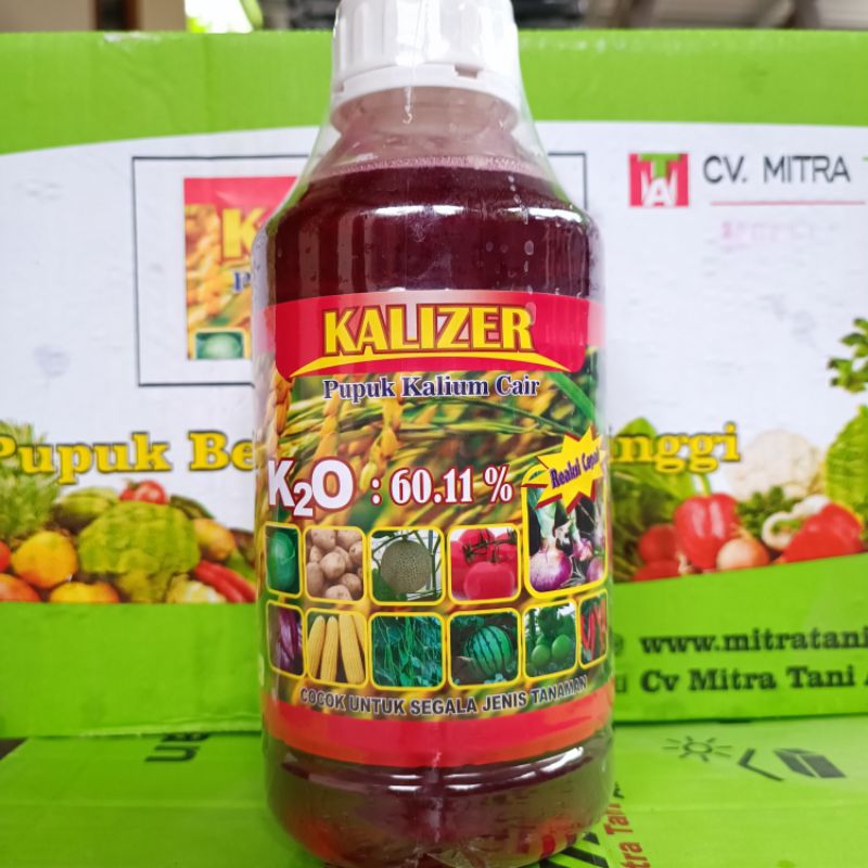 Jual KALIZER -KCL CAIR KALIUM 60-%-KEMASAN 1 LITER | Shopee Indonesia
