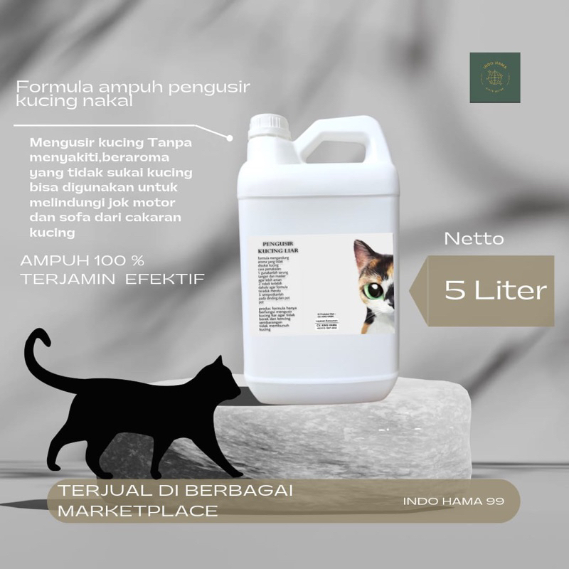 Jual cairan pengusir kucing liar kencing dan pup sembarangan isi 5liter ...