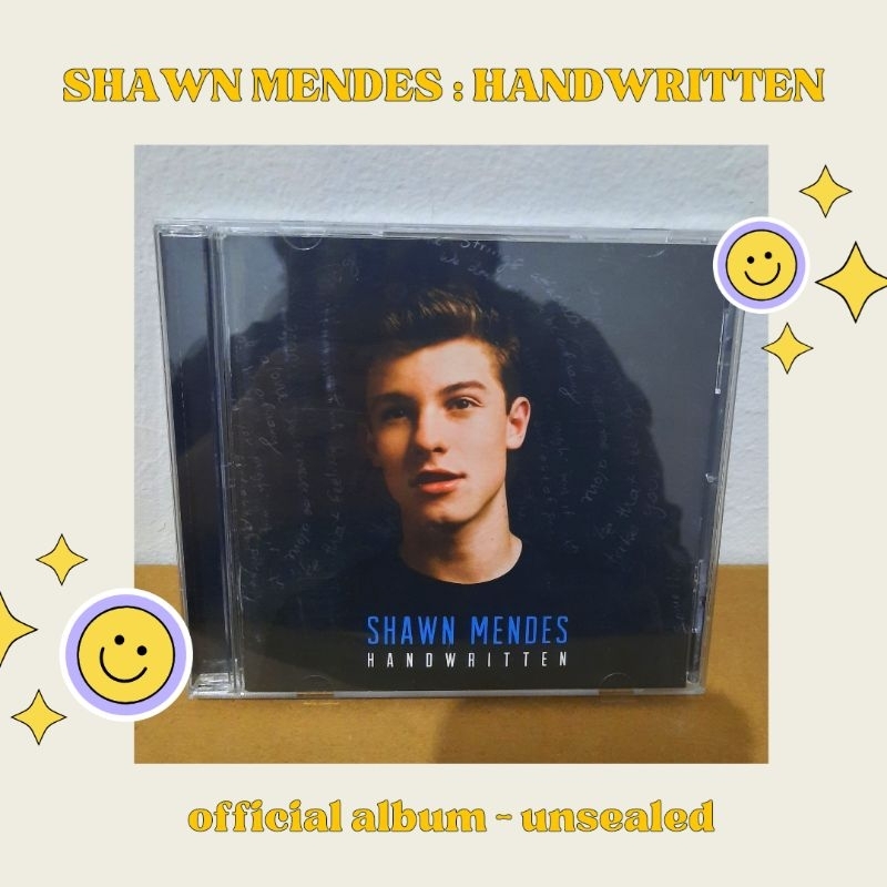 Jual SHAWN MENDES : HANDWRITTEN — OFFICIAL ALBUM [UNSEALED] | Shopee ...