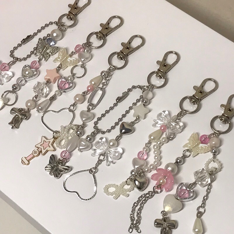 Jual Special Beads Keychain | Supacute Studio | keychain aesthetic y2k ...