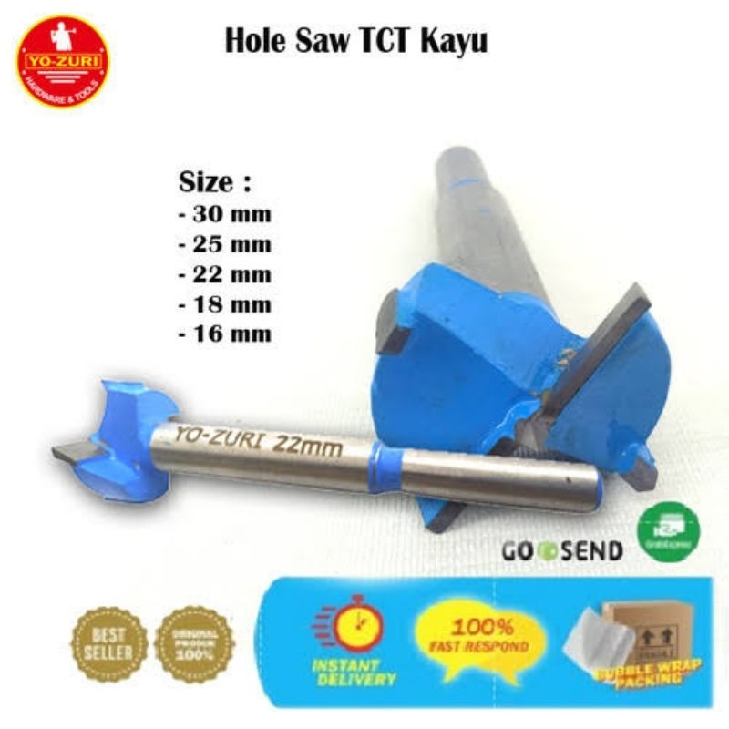 Jual Mata Bor Kayu Engsel Sendok ukuran 16 18 19 20 25 30 35 mm ...