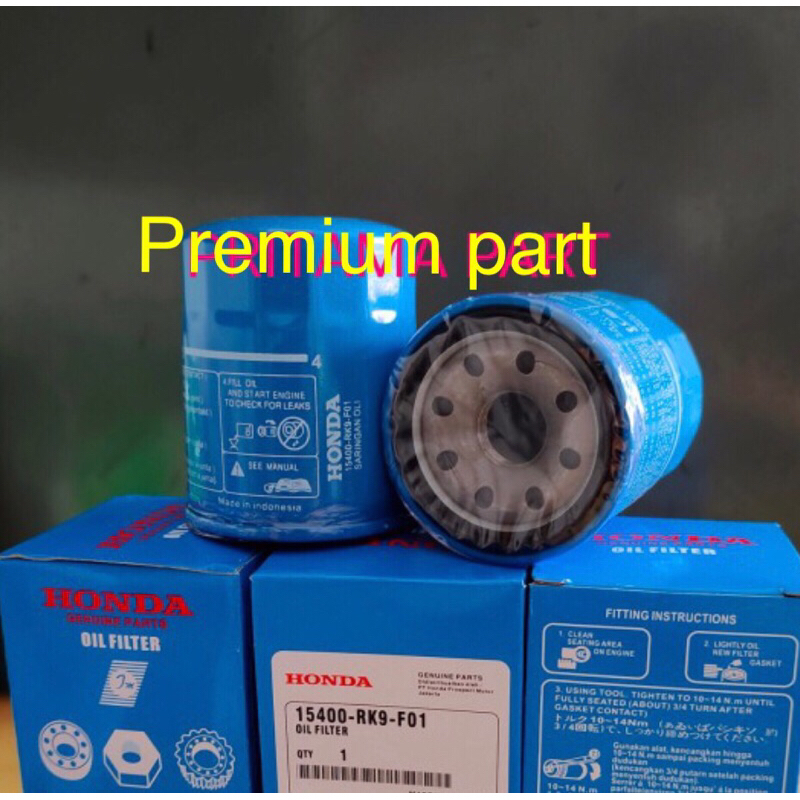 Jual filter oli honda crv turbo prestige gen5 civic turbo hrv (original ...