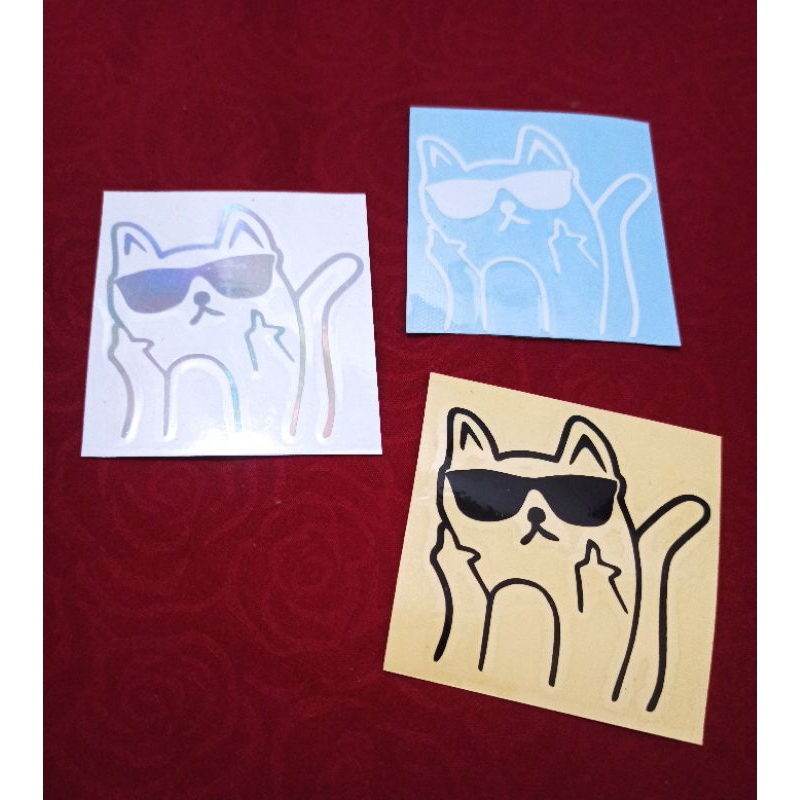 Jual Sticker Meme Fucek Cat Ripndip Kucing Viral Stiker Cutting ...