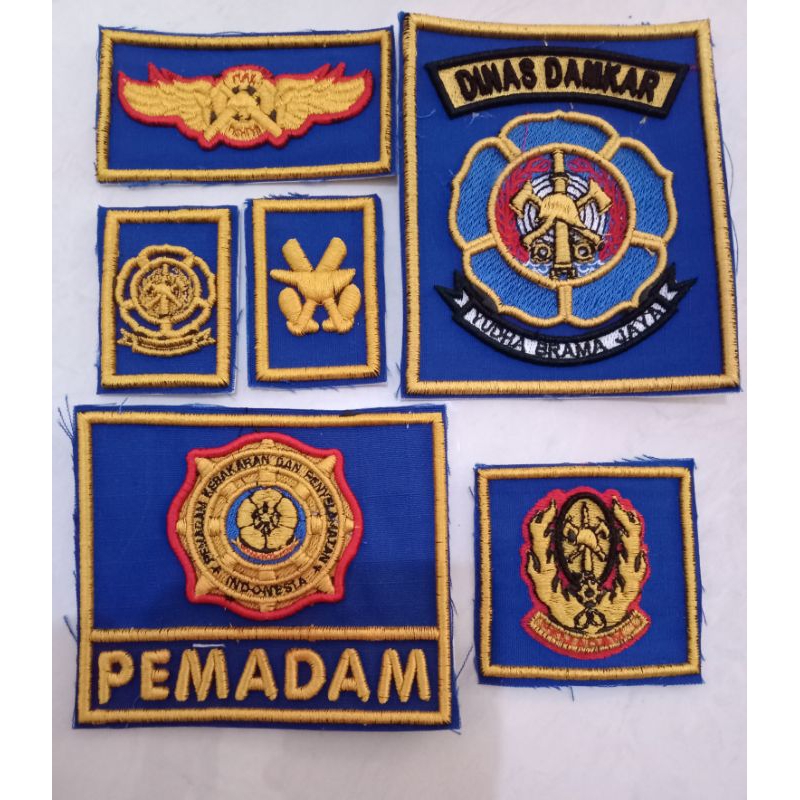 Jual BET BORDIR LOGO LAMBANG PEMADAM DAMKAR TIMBUL | Shopee Indonesia