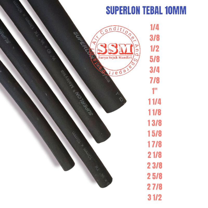 Jual INSULATION SUPERLON TEBAL 10 MM | Shopee Indonesia