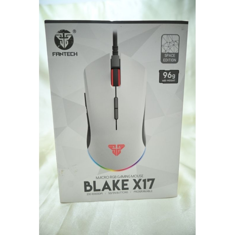Jual Fantech X17 Blake Space Edition Macro RGB Gaming Mouse - White ...