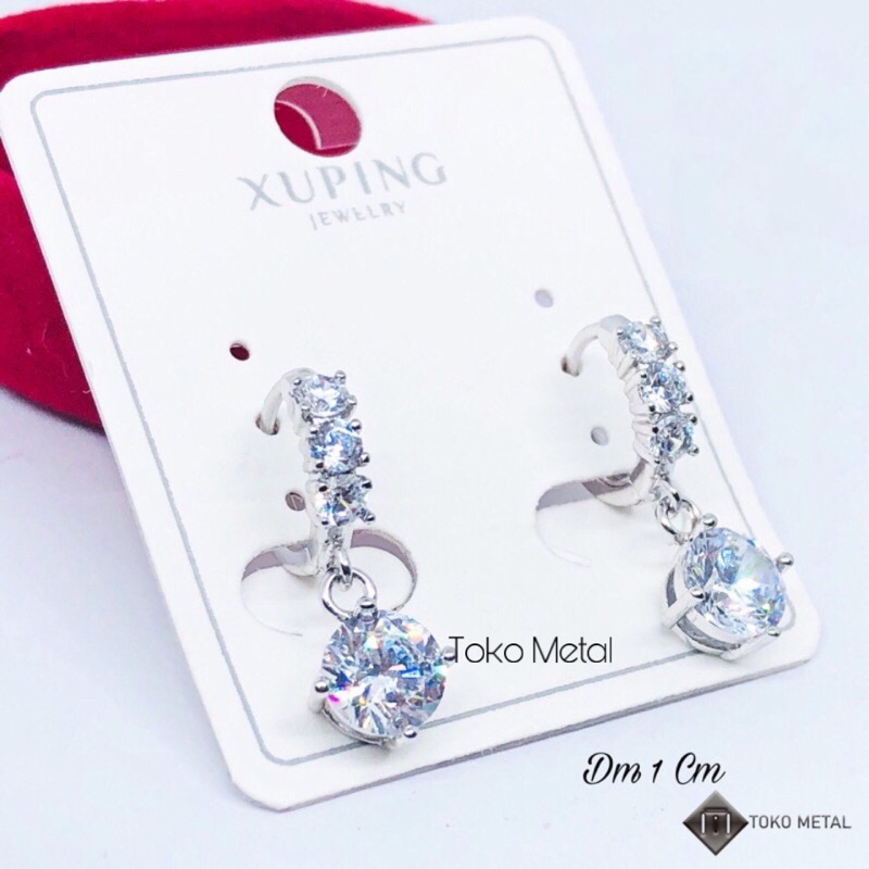 Jual Anting Xuping 100% Original Model Jurai Silver Lapis Emas [ Toko ...
