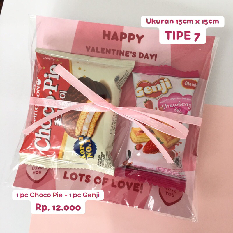 Jual MINI GIFT SNACK MURAH VALENTINE 2024 / HAMPERS VALENTINE / PERMEN ...