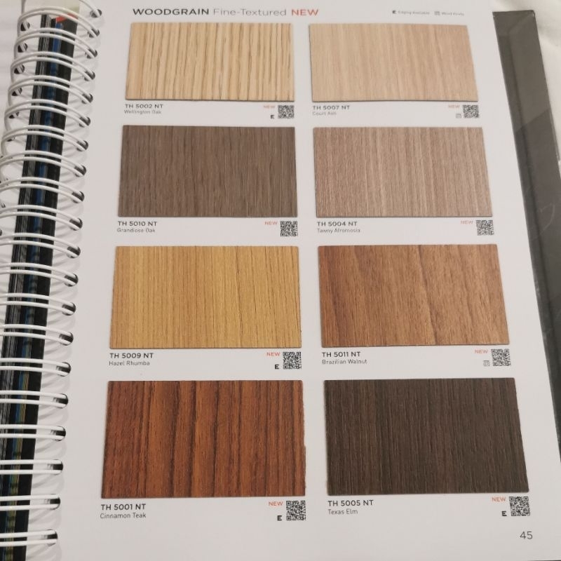 Jual HPL TACO motif woodgrain kayu textured timbul tipe NT NA gojek ...