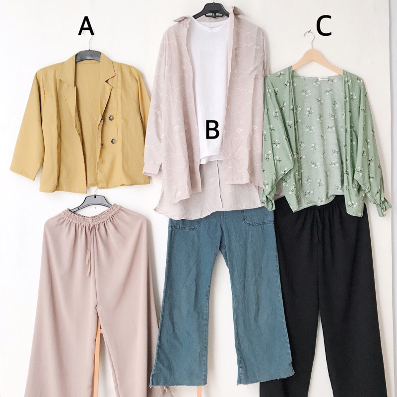 Jual ONE SET COLLECTION (checkout sesuai kode) | Shopee Indonesia