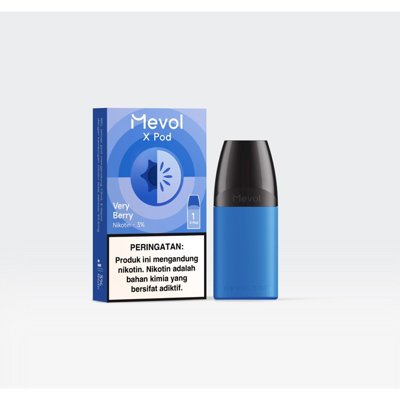 Jual Mevol X Pods Very Bery | Shopee Indonesia