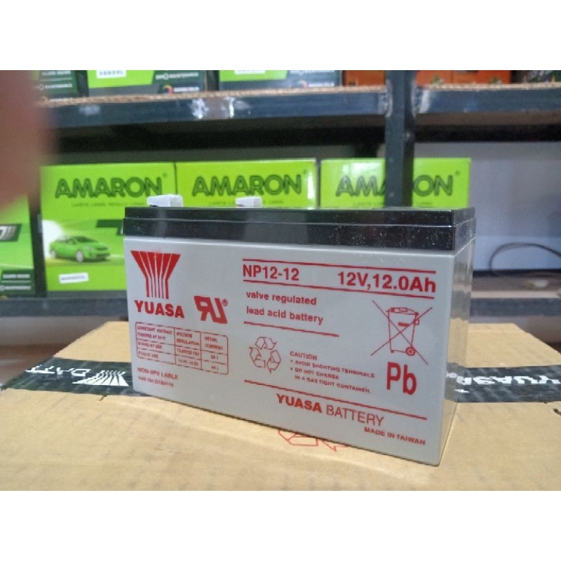 Jual Battery Aki Sepeda Listrik 48v (12v 12ah) | Shopee Indonesia