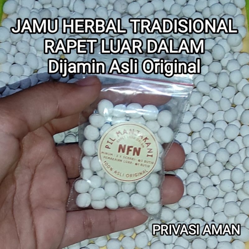 Jual Jamu Rapet Luar Dalam Manjakani | Pil Bujang/Mutiara Surga - per ...