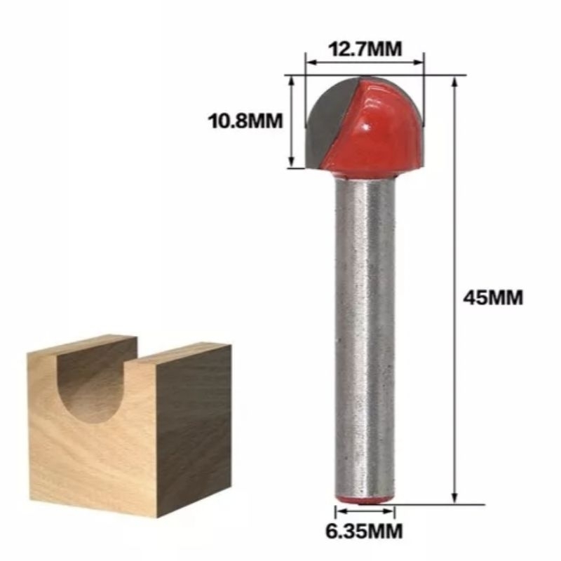 Jual Mata Profil Kayu Lurus Router Bit Flush Trimmer Straight Bits Top ...