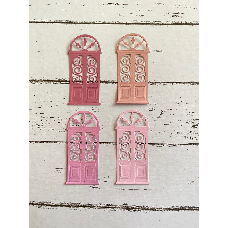Jual Ping Doors ( 4 pcs) diescut / diecut/ kertas hias | Shopee Indonesia