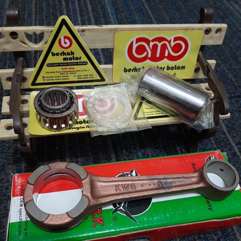 Jual Honda NSR 150 stangrod conrod connecting rod stang seher piston ...