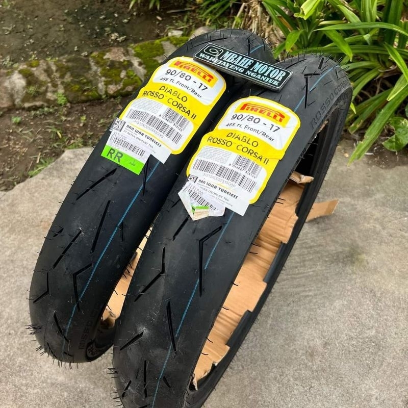 Jual Ban Pirelli Diablo Rosso Corsa 2 ukuran 90/80 ring 17 | Shopee Indonesia