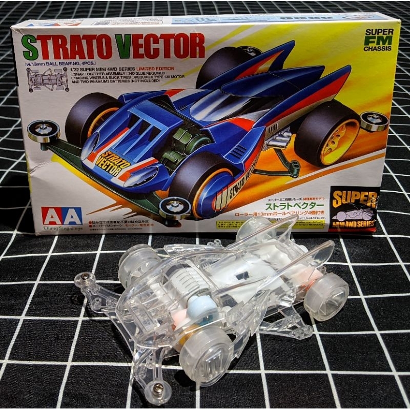 Jual Mini 4wd strato vector clear | Shopee Indonesia