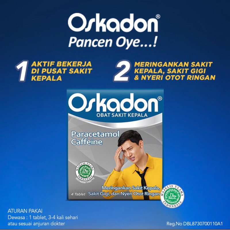 Jual Oskadon 1strip | Shopee Indonesia