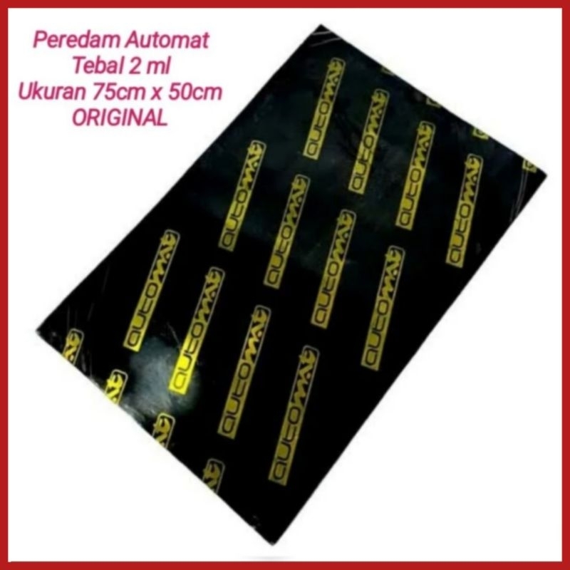 Jual Peredam Lantai Dinding Mobil Aspal Automate Tebal 2mm | Shopee ...