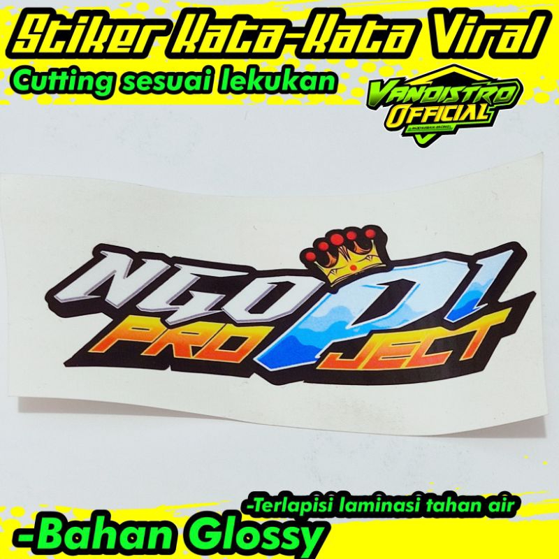 Jual stiker team ngopi ( B mahkota) | Shopee Indonesia