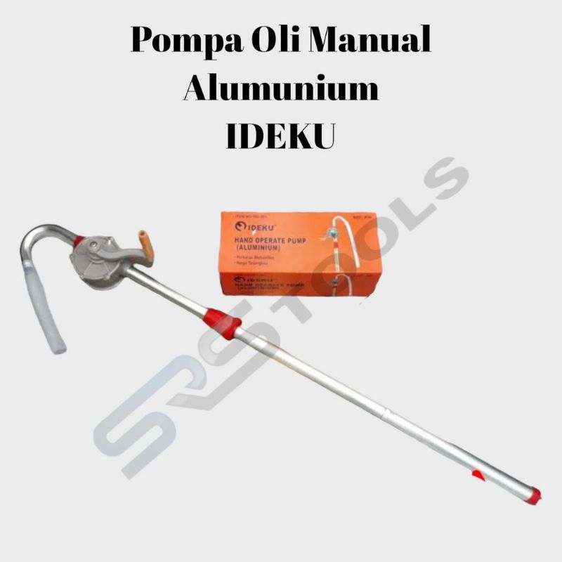 Jual IDEKU Pompa Oli Drum Alumunium - Hand Rotary Oil Pump Minyak ...