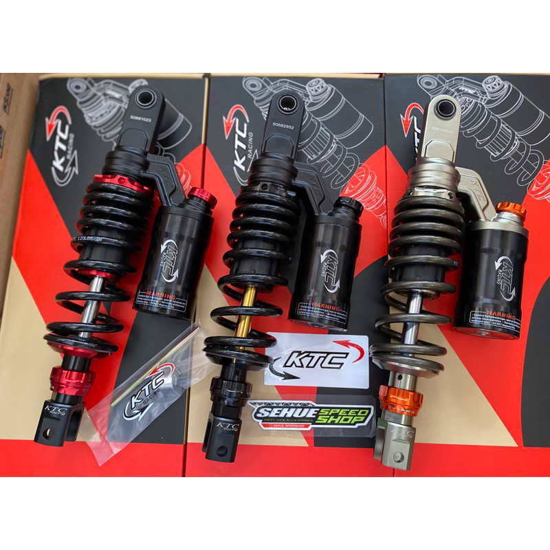 Jual shock ktc extreme double click matic 300/325mm | Shopee Indonesia