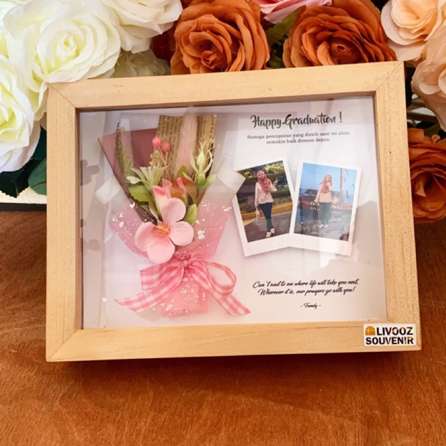 Jual Kado Flower Frame, kado anniversary, Kado ulang tahun, kado wisuda ...