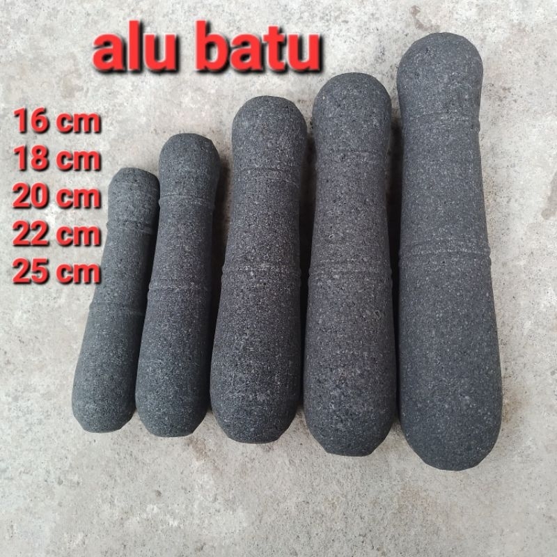 Jual ALU BATU 16 CM SD 25 CM TUMBUGKAN LUMPANG | Shopee Indonesia