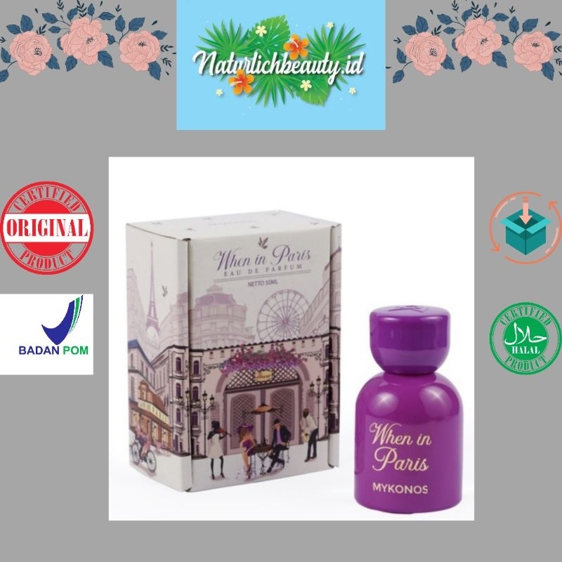 Jual Mykonos varian when in paris 50ml | Shopee Indonesia