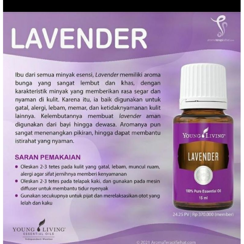 Jual Redi Stok Oil Lavender Kemasan 5ml | Shopee Indonesia