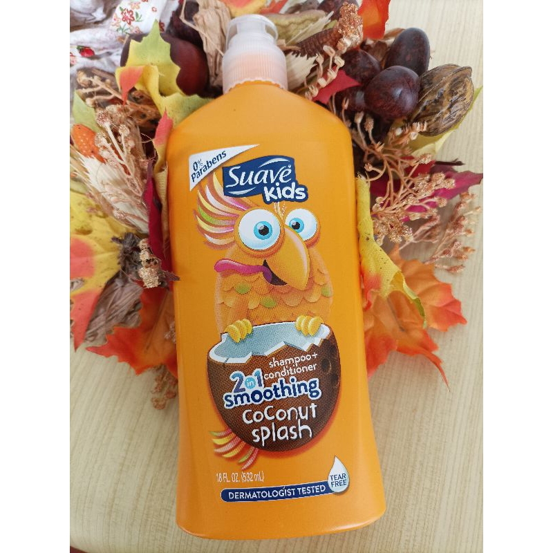 Jual Suave kids 2 in 1 Coconut splash Shampoo (USA) | Shopee Indonesia